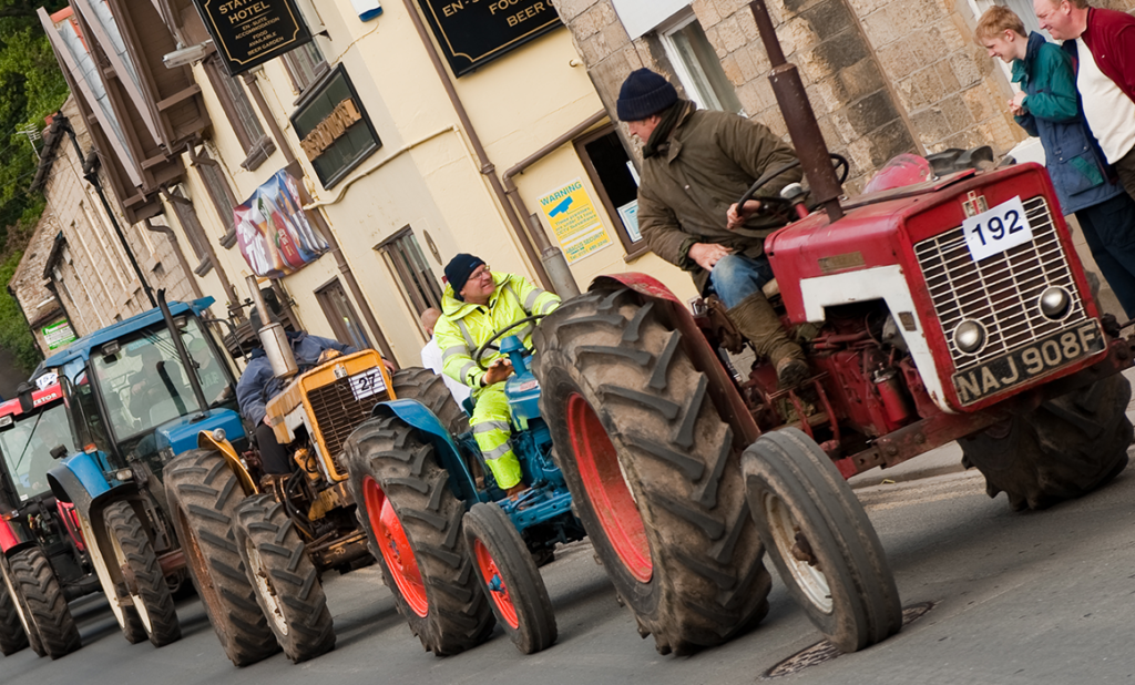 Beadlam Charity Tractor Run - Yorkshire Air Ambulance