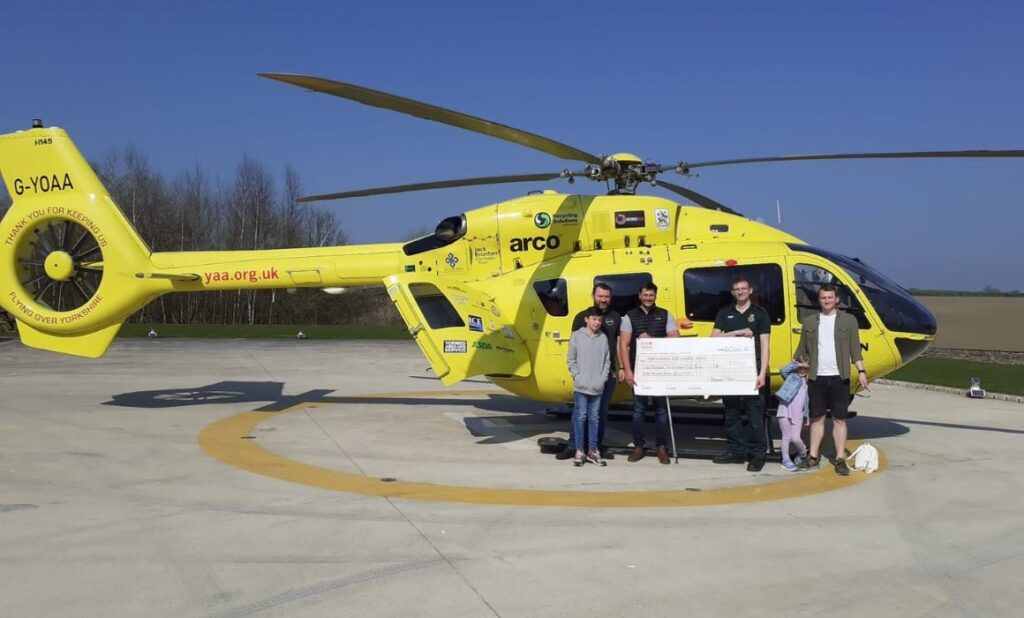 Yorkshire Air Ambulance Charity - YAA - Donate Today