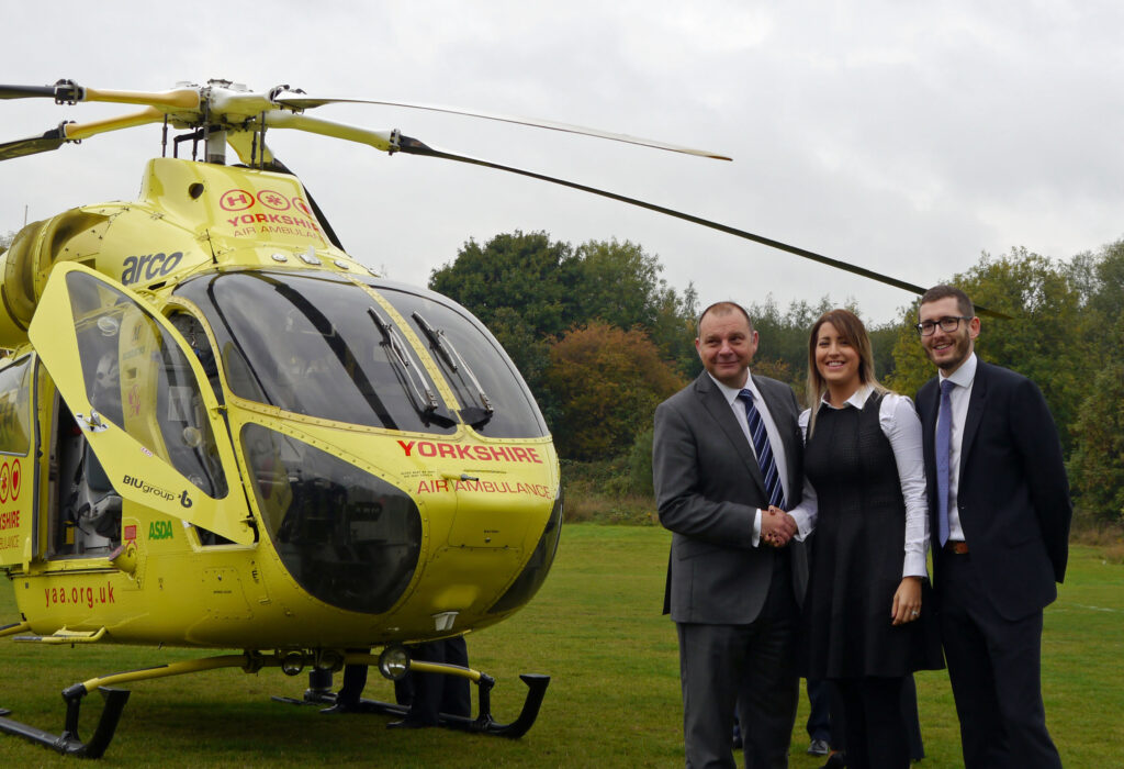 Myers Group builds partnership with Yorkshire Air Ambulance - Yorkshire ...