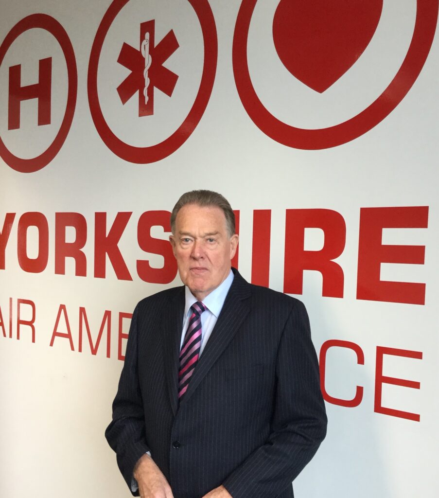 YAA Chairman awarded MBE - Yorkshire Air Ambulance