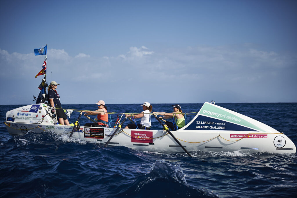 Yorkshire mums set sail on gruelling Atlantic rowing race - Yorkshire ...