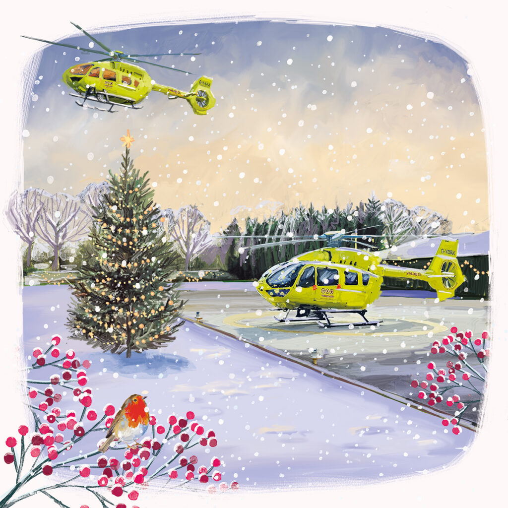 Christmas Cards - Yorkshire Air Ambulance