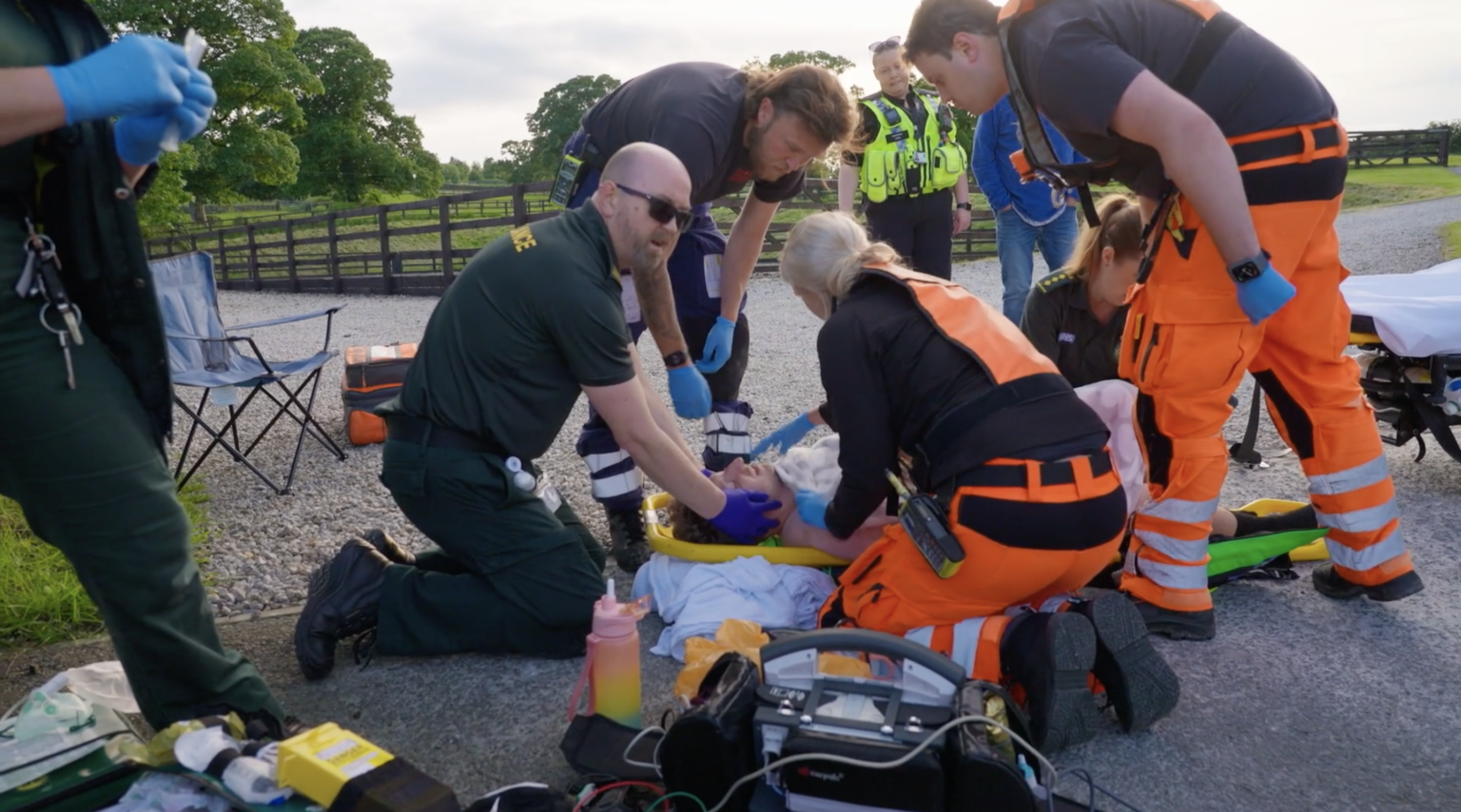 Police Officer Survives Horrific Motorbike Crash with Life-Saving Help ...