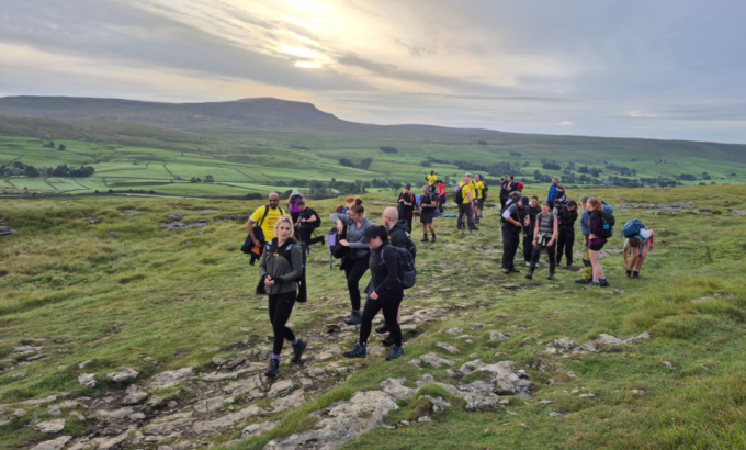 Yorkshire Air Ambulance hikers prepare to tackle Three Peaks challenge ...